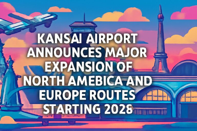 Kansai Airport Announces Major Expansion of North America and Europe ...