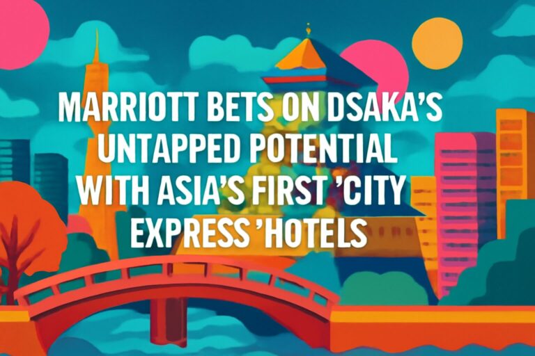Marriott Bets on Osaka’s Untapped Potential with Asia’s First ‘City ...